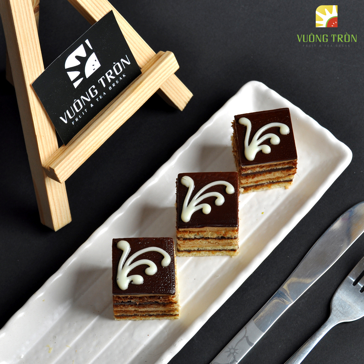 5 tiệm bánh opera ngon chất lượng nhất tại Sài Gòn | Trái cây Vuông Tròn